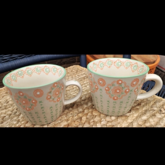 Anthropologie | Dining | 2 Anthropologie Mugs By Artist Joyye Nos ...